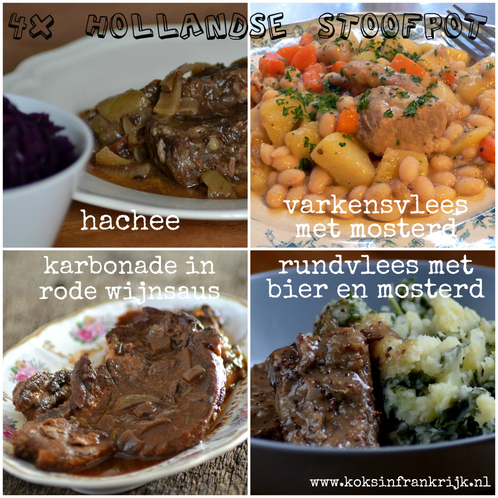 4x Hollandse stoofpot | Koks in Frankrijk | Recepten